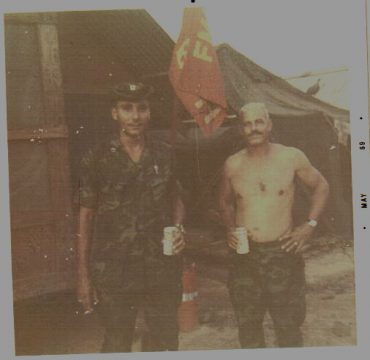 Drez & GySgt Jackson Nov 1968 – Hotel 2/5 Combat Marines